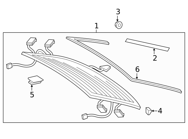 4K5-853-305-A - Reveal Molding 2019-2023 Audi | Audi OEM Parts