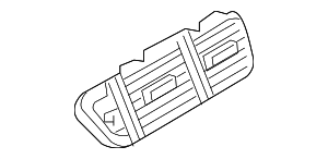 2014-2025 Nissan Air Grille 68794-6RR1D | Nissan Parts Central