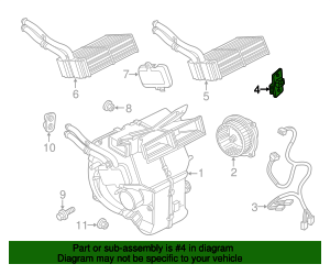 2002-2005 Land Rover Freelander Resistor JGM500010 | OEM Parts Online