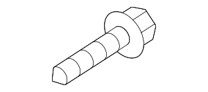 2008-2020 Audi Air Cleaner Assembly Screw WHT-002-087 | Audi OEM Parts