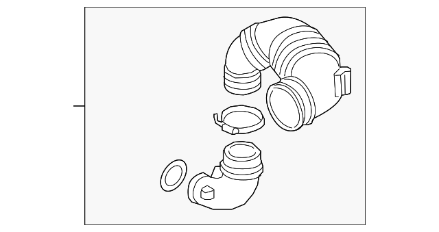 2017-2020 Audi Intake Pipe 5Q0-129-654-AG | Audi USA Parts