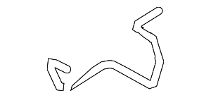 72411FJ000 - HVAC Heater Hose - 2012-2018 Subaru | World OEM Parts Subaru