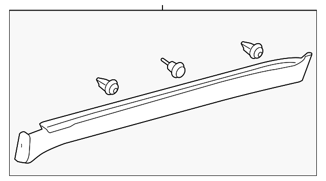 Toyota Rocker Molding 75850-60040-A1 | Auto Parts