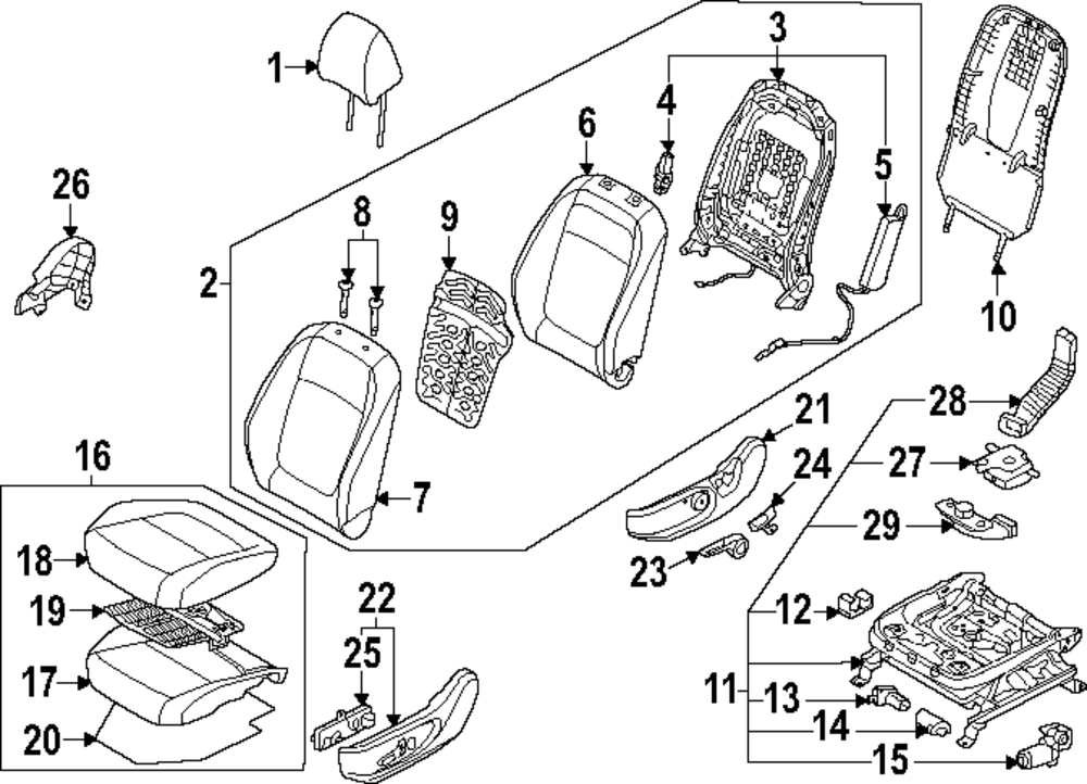 881P0-Q5000 - Blower Motor 2024-2025 Kia Seltos | Kia.Parts Store