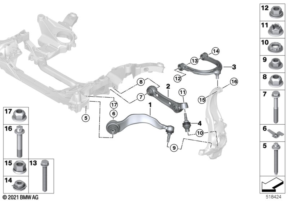 2015-2025 BMW Torx Screw With Collar 31106871189 | Retail Performance ...
