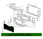 Front Bumper Shutter 84387478 | TascaParts.com