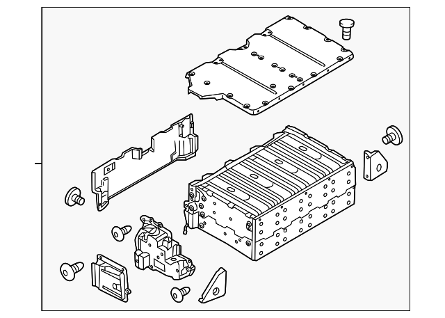 2015-2018 Porsche Drive Motor Battery Pack Assembly 958-611-590-DX ...