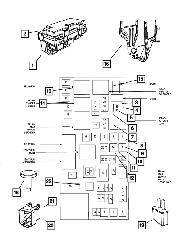 2011 Mopar Totally Integrated Power Module R8244893AA | Mopar eStore