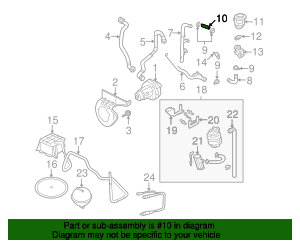 2002-2006 Audi Hose 06B-133-784-R | Audi USA Parts
