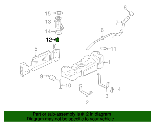 Genuine Vent Valve for 2005-2009 Saab 9-7x | Part# 25950499 | Over 30% ...