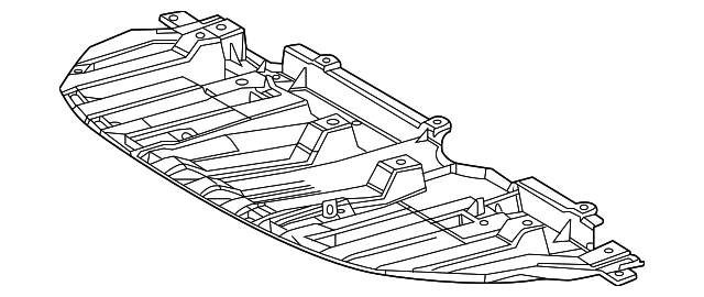 52618-62010 - Under Cover 2016-2020 Toyota Mirai | Longo Toyota Parts