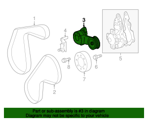 16620-47020 - Tensioner Assembly V Ri - 2012-2015 Scion iQ | OEM ...