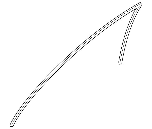 2017-2019 Nissan Body Weather-Strip 80829-EZ20A | Ziegler Nissan of ...