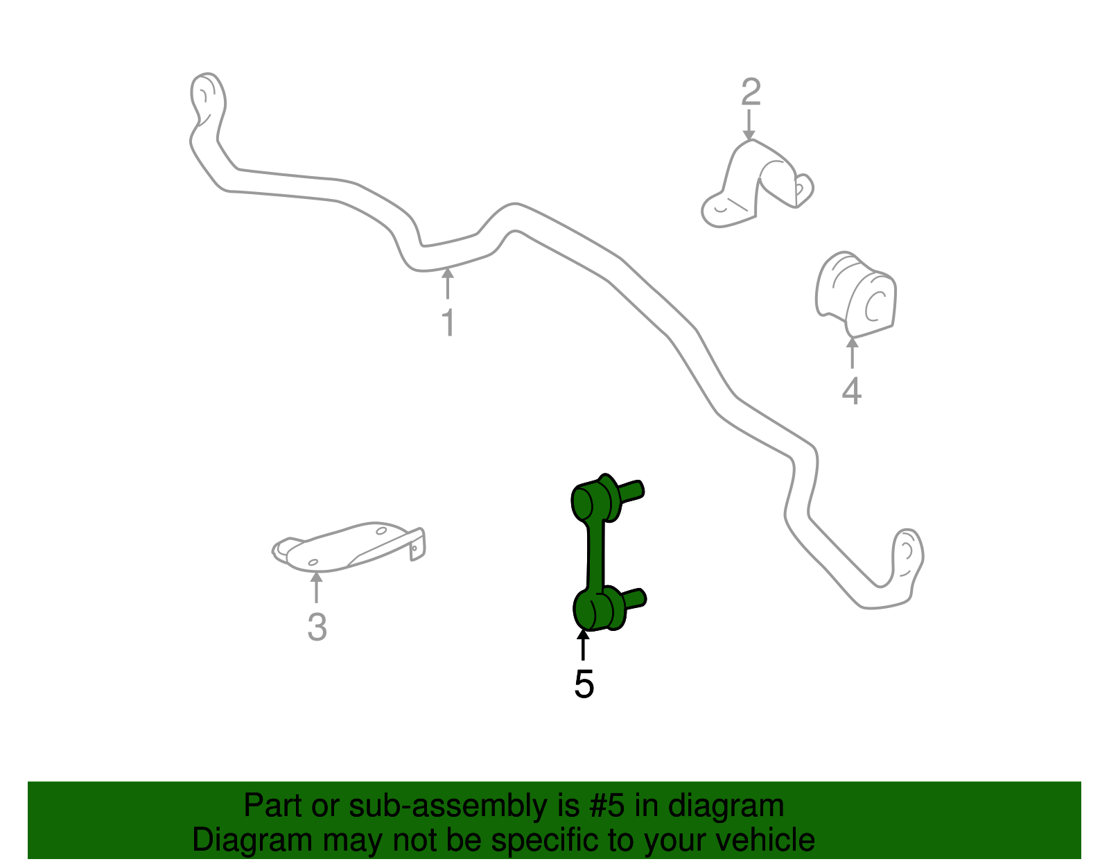 48820-42020 - Link Assembly 2001-2005 Toyota RAV4 | AutoNation Parts