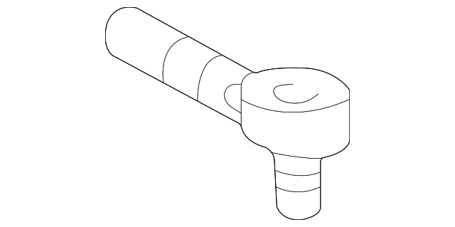 2C5Z-3A130-AA - End Spindle Rod Connecting 2003-2005 Lincoln Aviator ...