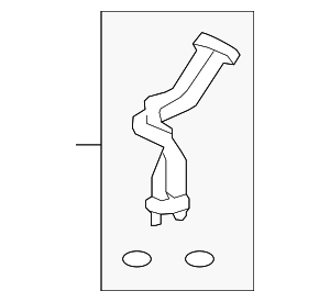 2009-2014 Nissan Cooler Pipe 92446-1AA0A | Ziegler Nissan of Orland Park