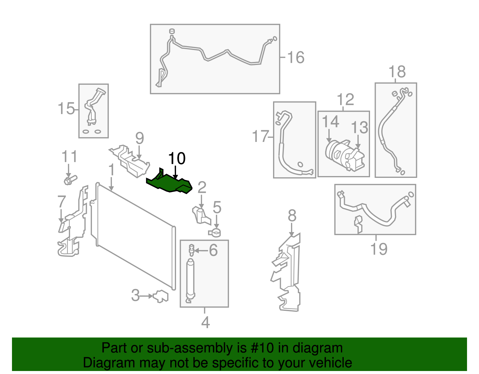 2011-2014 Nissan Murano Side Seal 92185-1SX0A | Kline Nissan