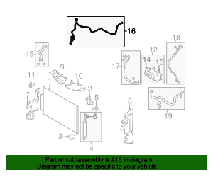 92440-1AA0A - Liquid Line - 2009-2014 Nissan Murano | Nissan OEM Parts ...