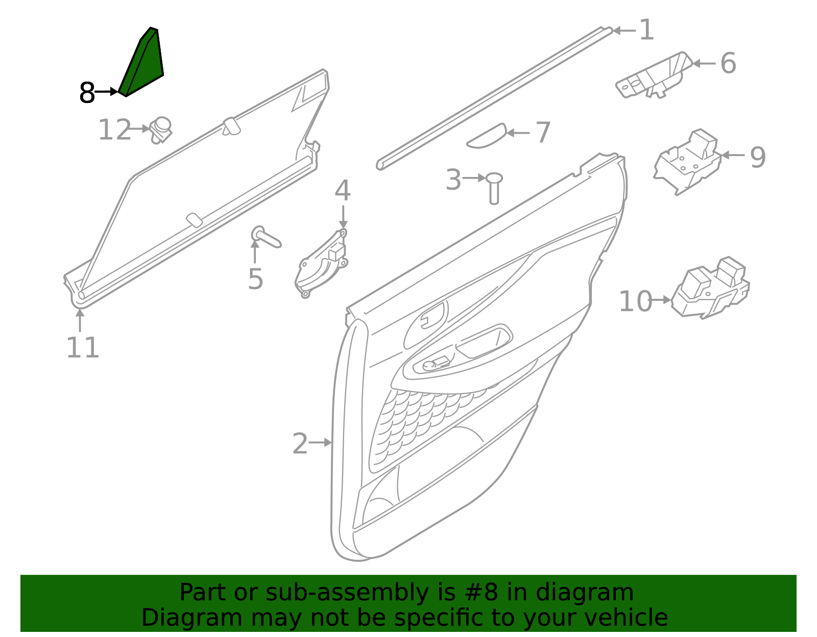 2021-2023 Hyundai Santa Fe Corner Cover 83940-S1000-4X | QuirkParts