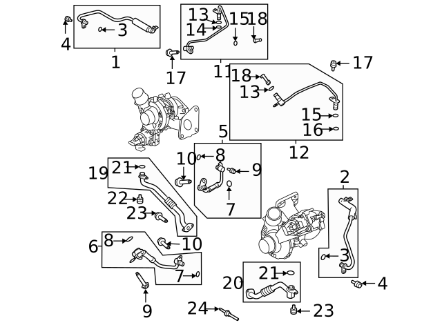 2021 Ford Bronco Oil Inlet Tube MB3Z-9T516-A | OEM Parts Online