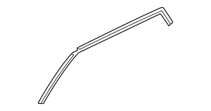 2012-2017 Hyundai Azera Upper Weather-Strip 83160-3V000 | QuirkParts