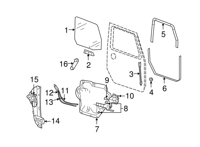 2007-2018 Jeep Pad 68014968AA | Mopar Parts Canada