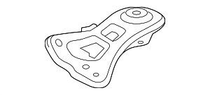 2014-2019 Toyota Highlander Front Plate 51036-0E050 | Toyota Parts