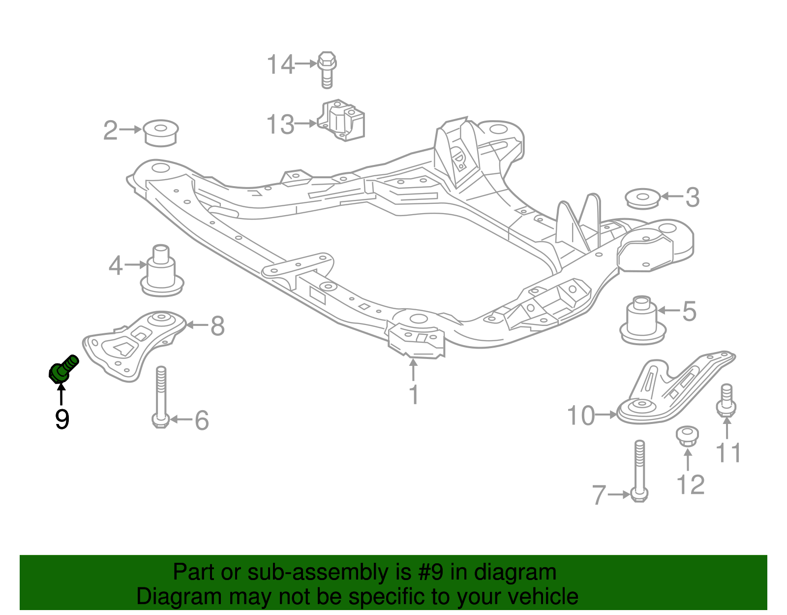 Genuine Toyota Impact Bar Bolt part# 90119-A0397 for 2008-2025 Toyota ...