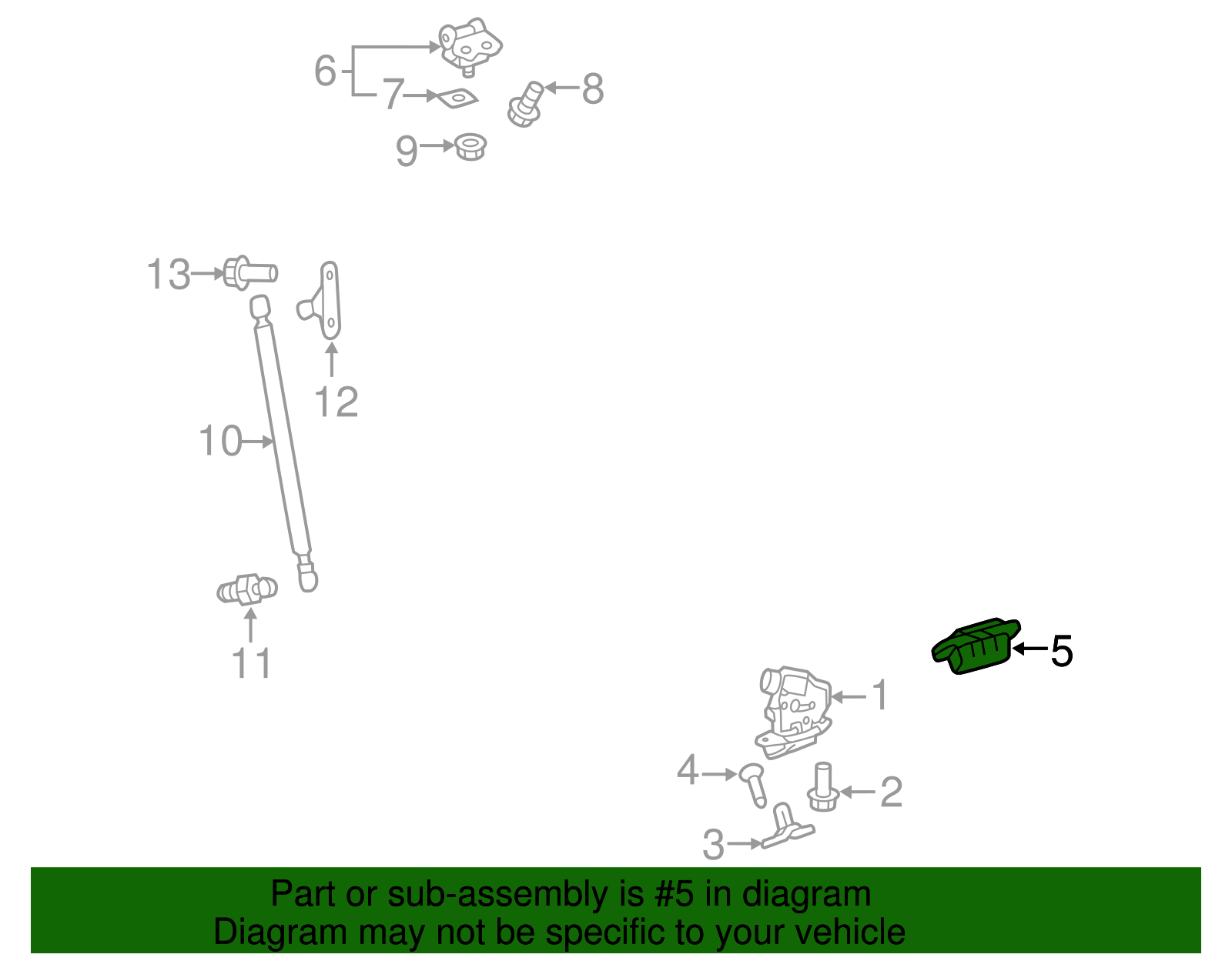 84840-28030 - High-Quality Liftgate Release Switch for 2008-2019 Toyota ...