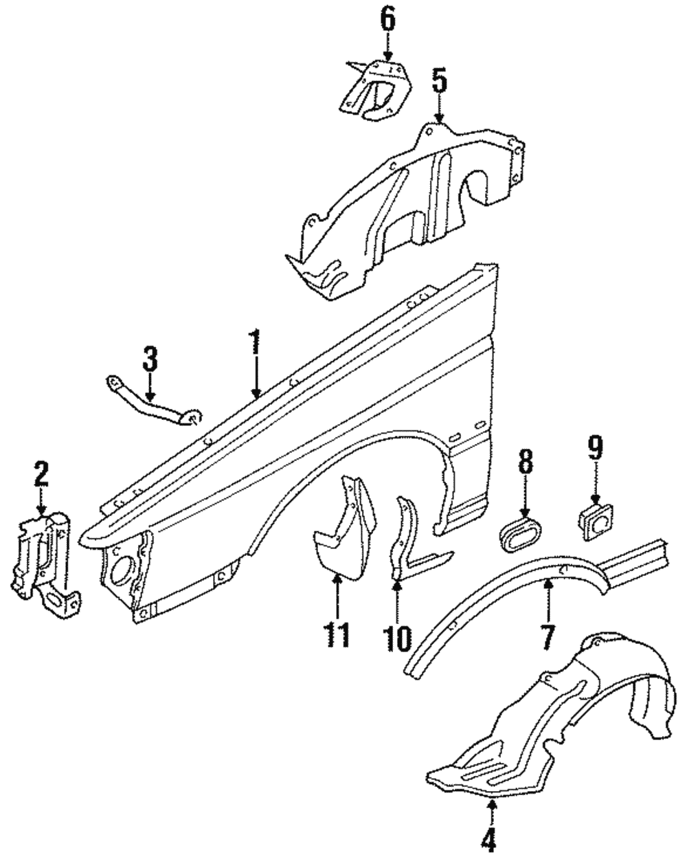 1987-1990 Nissan Sentra Molding Grommet 80874-57A00 | Team Nissan Inc.