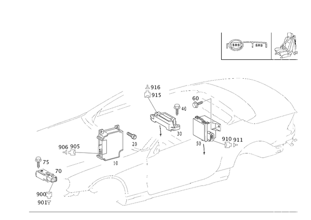 1994-2020 Mercedes-Benz Accelerator Sensor For Airbag 003-821-28-51 ...