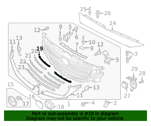 2016-2023 Mazda CX-9 Insert TK49-50-B41A | Florida Mazda Parts
