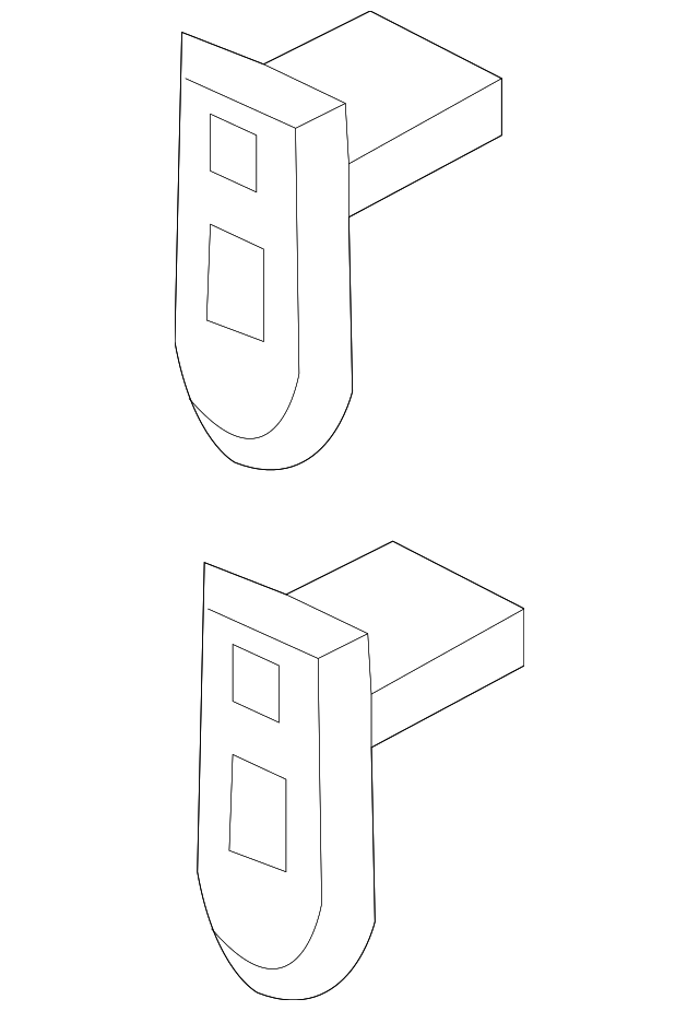 2016-2025 Mazda Grille Assembly Lower Clip G46L-50-EB1 | RealMazdaParts.com