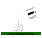 2019-2025 Chevrolet Exterior Bright Chrome Passenger Side Fender Emblem ...