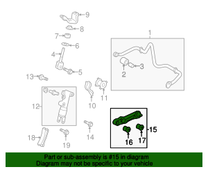 48830-60050 - Link Assembly - 2008-2011 2013-2020 Toyota Land Cruiser ...