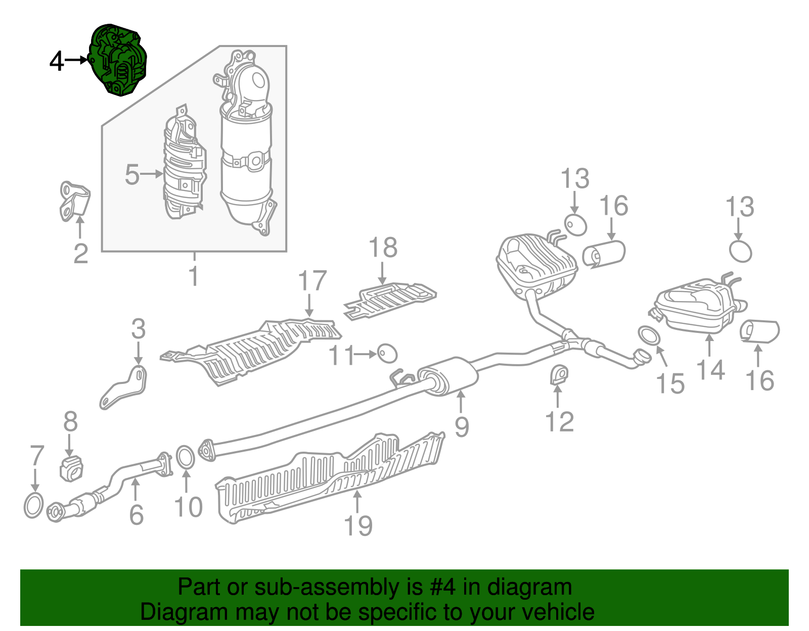 2016-2022 Honda Converter Shield 18120-5AA-A00 | Retail Performance ...