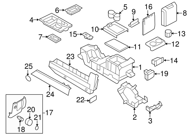 Ford BC3Z-19N236-A Socket Assembly Black