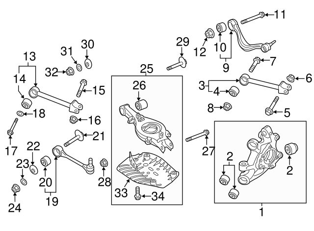 2010-2024 Hyundai Lateral Arm Adjust Bolt 55260-3M000 | OEM Parts Online