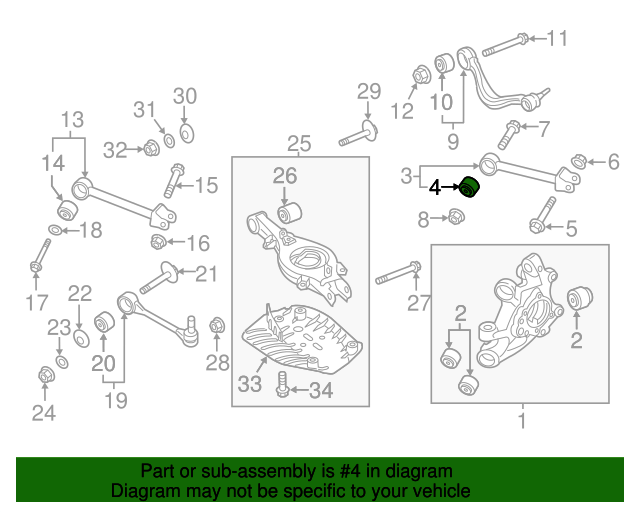 54505-B1000 - Ft Lower Control Arm 2015-2020 Hyundai | Hyundai OEM Part