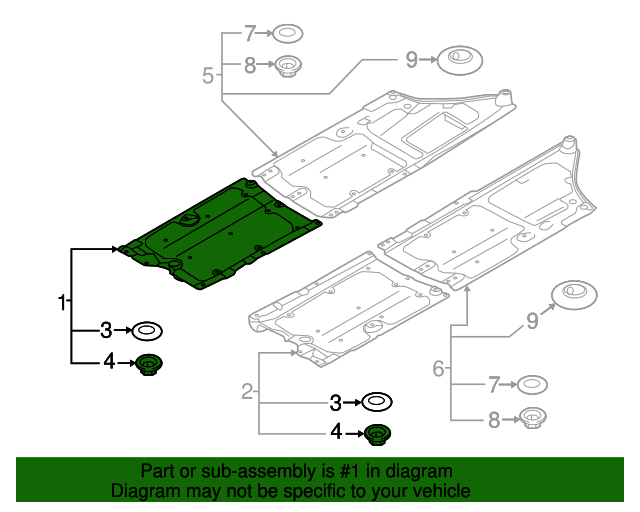 2016-2018 Kia OEM NEW 16-18 Kia Optima Right Side Floor Front Under ...
