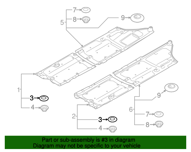 2016-2020 Kia Fender Liner Retainer 84220-C2000 | TascaParts.com