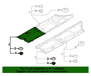 2016-2018 Kia OEM NEW 16-18 Kia Optima Right Side Floor Front Under ...