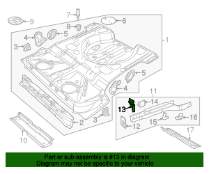 2012-2019 Volkswagen Beetle Corner Reinforced 5C5802788 | QuirkParts