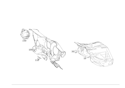 Engine Compartment Damping for 2021 Mercedes-Benz A 220 | Mercedes-Benz ...