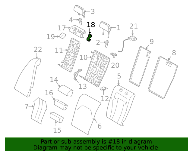 2018-2024 BMW Trim cover, lock centre 52-20-7-949-750 | AutoNationParts.com