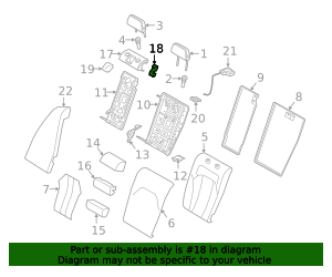 2018-2024 BMW Trim cover, lock centre 52-20-7-949-750 | AutoNationParts.com