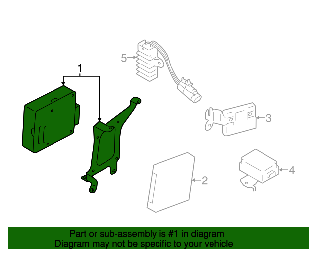 2017-2018 Toyota 86 Control Module SU003-06818 | OEM Parts Online