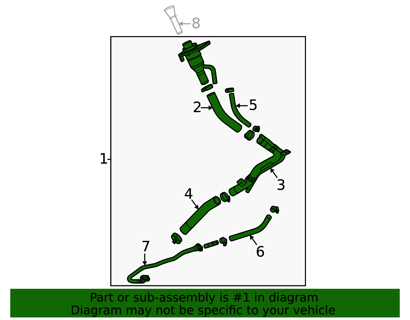 2021-2024 GM Filler Neck 86819920 GM | GMPartsDirect.com