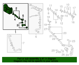 2015-2019 Volkswagen e-Golf Heater 5QE-819-013-AD | OEM Parts Online
