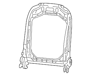 2018-2021 Jeep Wrangler Frame 68276610AK | TascaParts.com